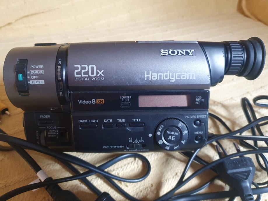 Sony ccd tr 511 e / video8 XR