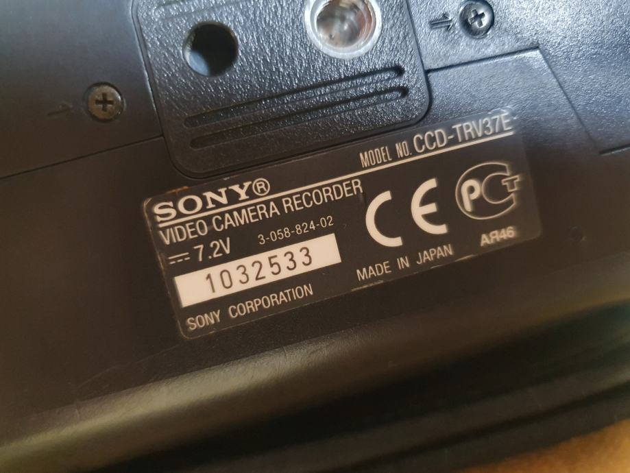 Sony ccd trv 37 e / video8 XR