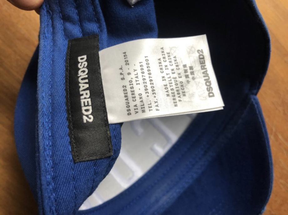 Dsquared ICON baseball cap