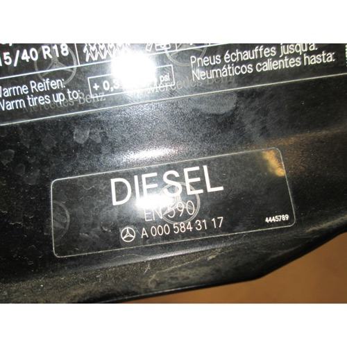LOPUTA GORIVA OEM N. A005843117 ORIGINAL REZERVNI DEL MERCEDES CLASSE