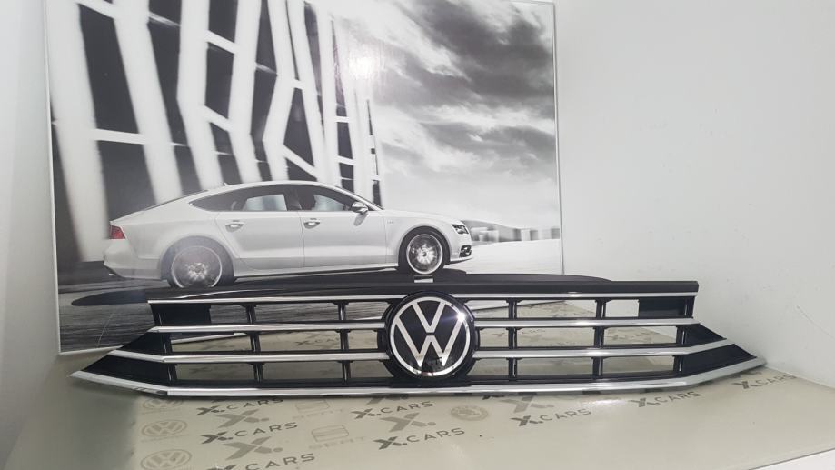 Passat b8 r-line maska grill