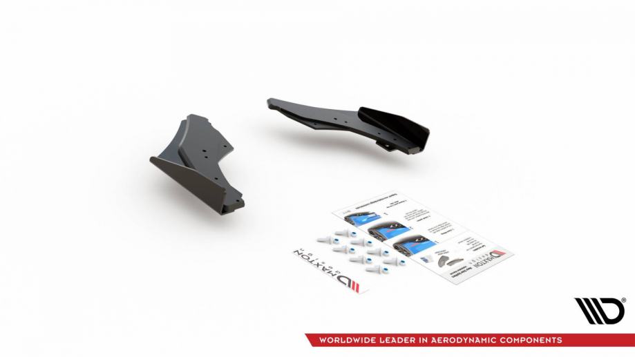 Zadnji stranski podaljšek - splitter + podaljšek splitterja VW Golf 8