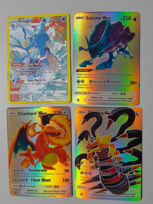 Pokemon kartice (4 kartice)