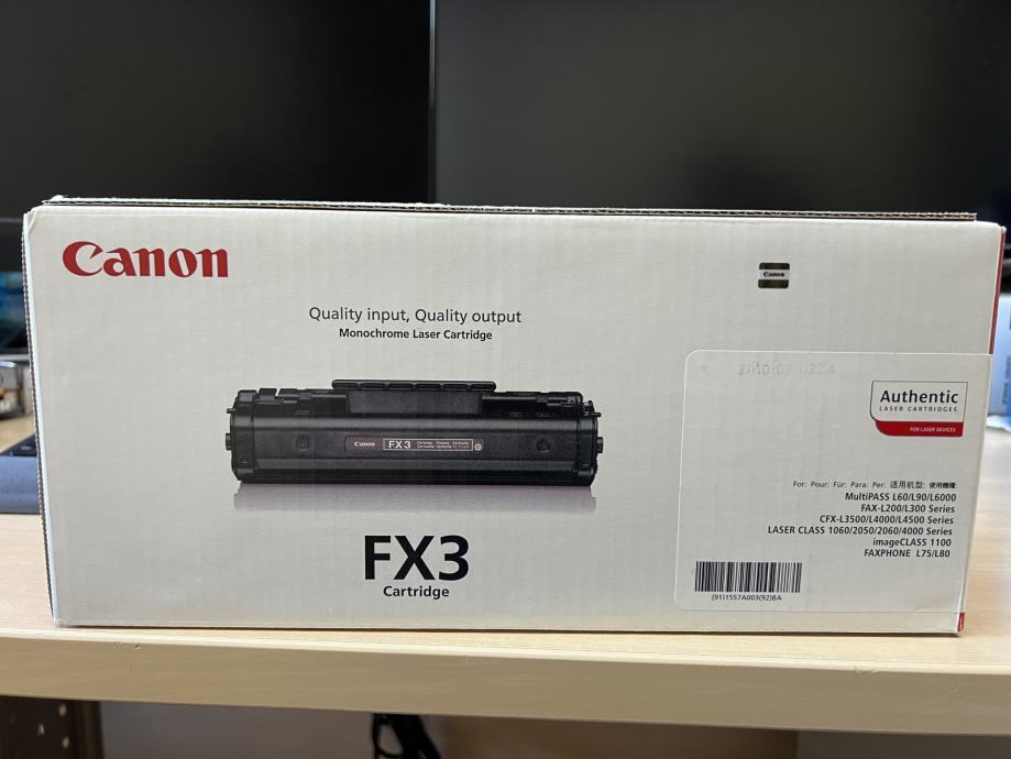 Novo Canon fx3 kartuša