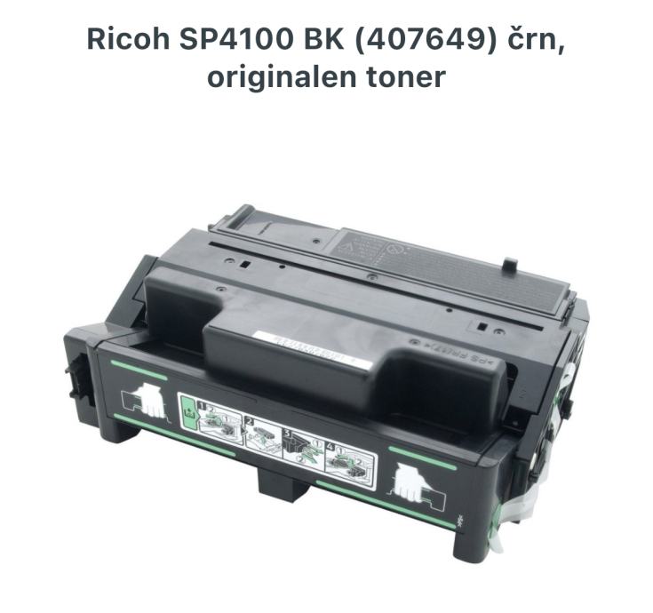 Toner Ricoh SP 4100