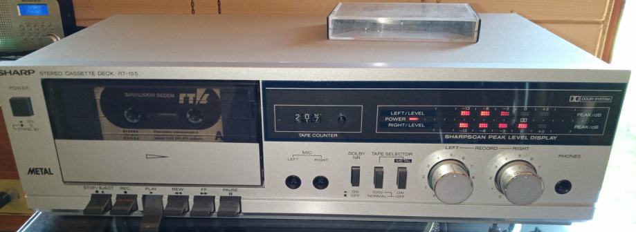 Kasetofon SHARP RT-155