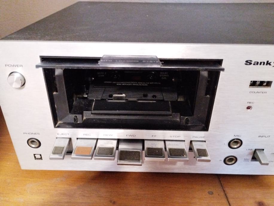 SANKYO STD-1900, kasetnik, Vintage
