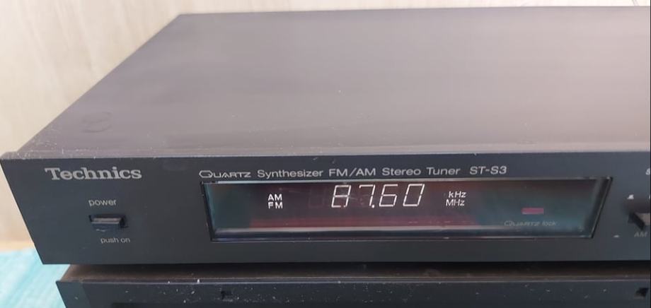 VINTAGE HI-FI KASETOFON TECHNICS M12 + TUNER TECHNICS ST-S3