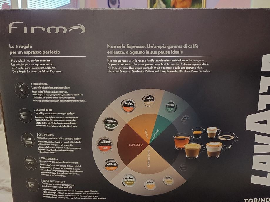 KAVNI APARAT LAVAZZA LF 1150 INOVY-MILK KOT NOV Z VRHUNSKIM FUNKCIJAMI
