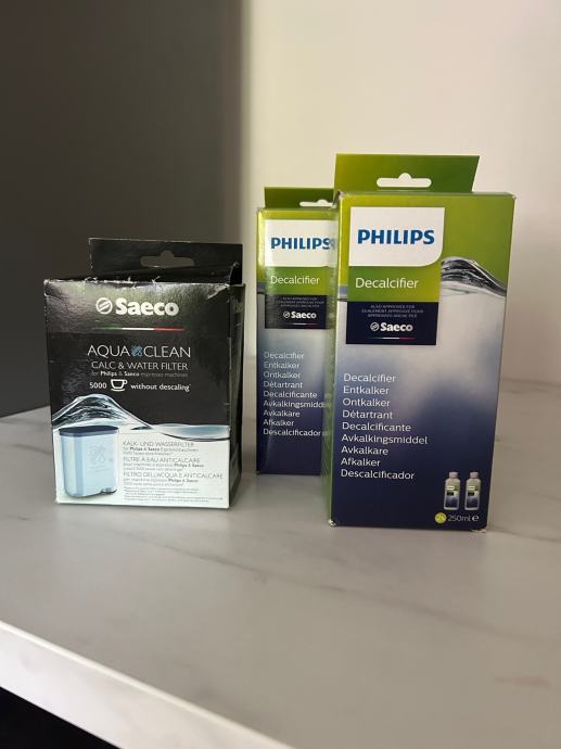 Avtomat Philips LatteGo 5441 gratis filter Aquaclean in Decalcifier