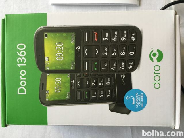 DORO 1360 MOBILNI TELEFON ZA STAREJŠE NOV