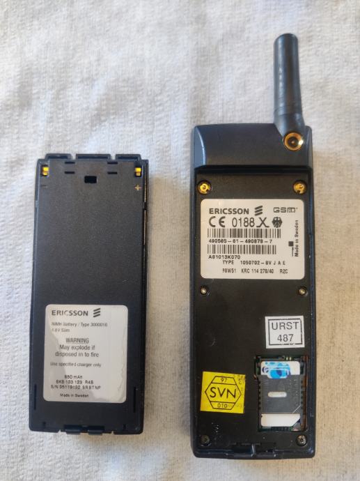 Ericsson GA628 Mobi reglja