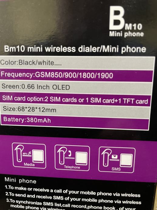 MINI SUPER SMALL BM10