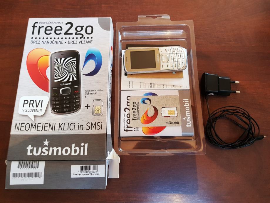 Mobilni telefon Tušmobil Y1 + SIM kartica