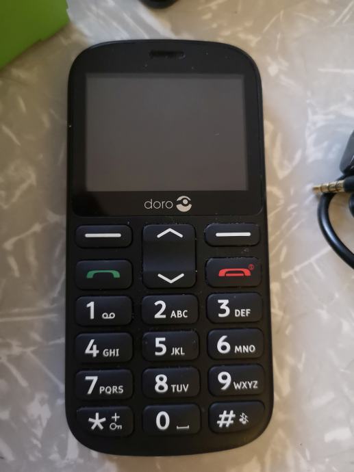 Mobitel Doro 1360, velike tipke