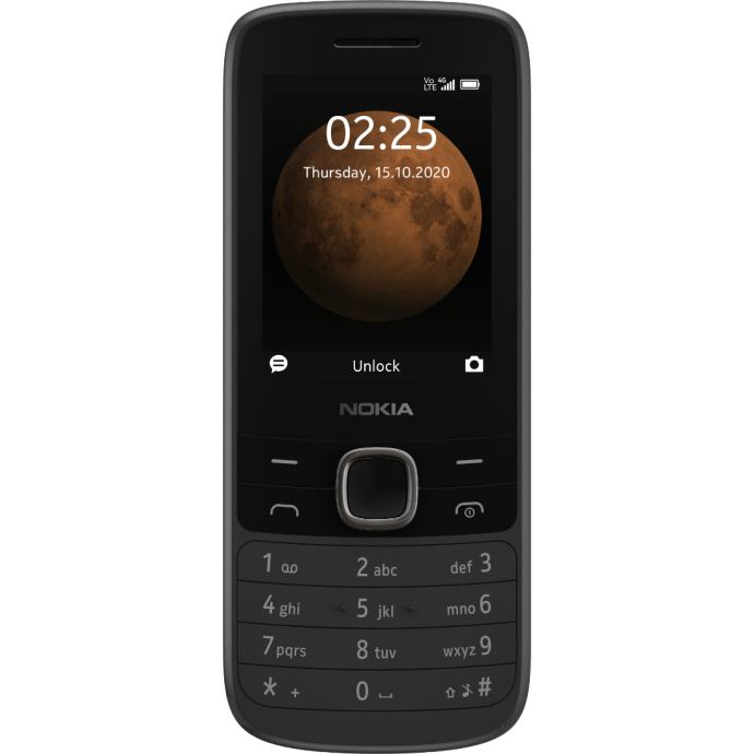 NOVO - NOKIA 225 4G LTE - ( Dual SIM ) - Mobilni telefon na tipke