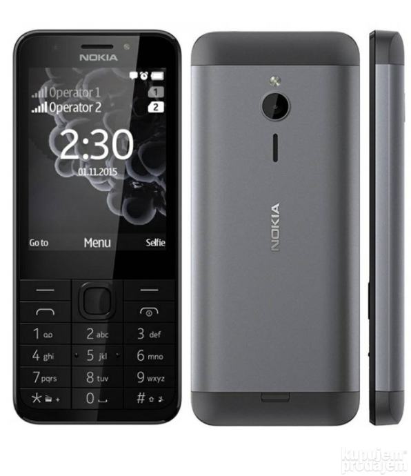 NOVO - Nokia 230 Dual-SIM - ( Klasičen mobilni telefon na tipke )