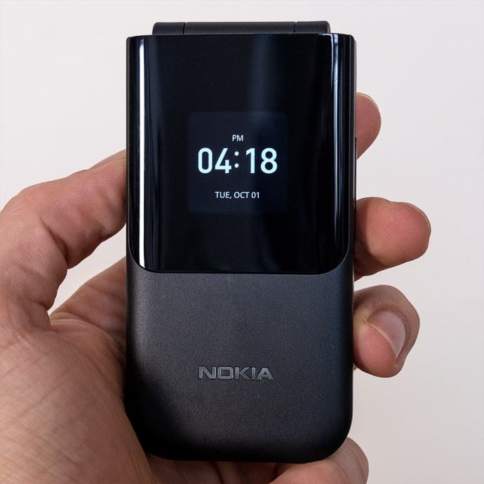 Nokia 2720 Flip LTE - ( Dual SIM ) - Črne barve - GSM telefon na tipke