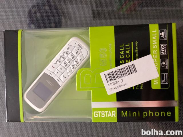 Telefon mini GT Star BM50 Novo!