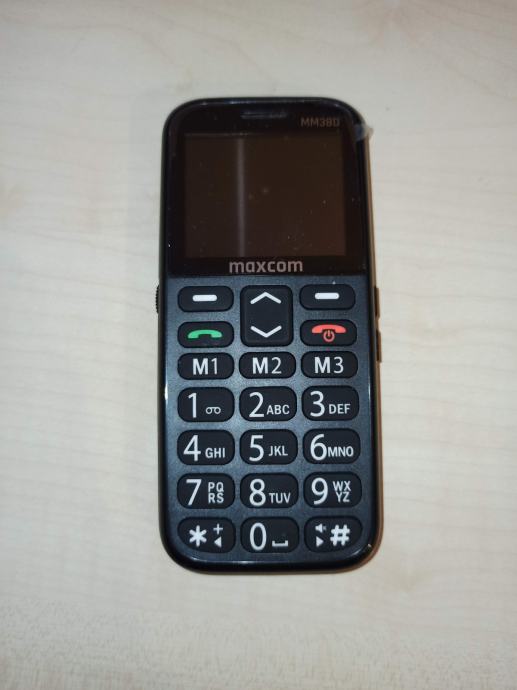 Telefon za starejše Maxcom MM38D
