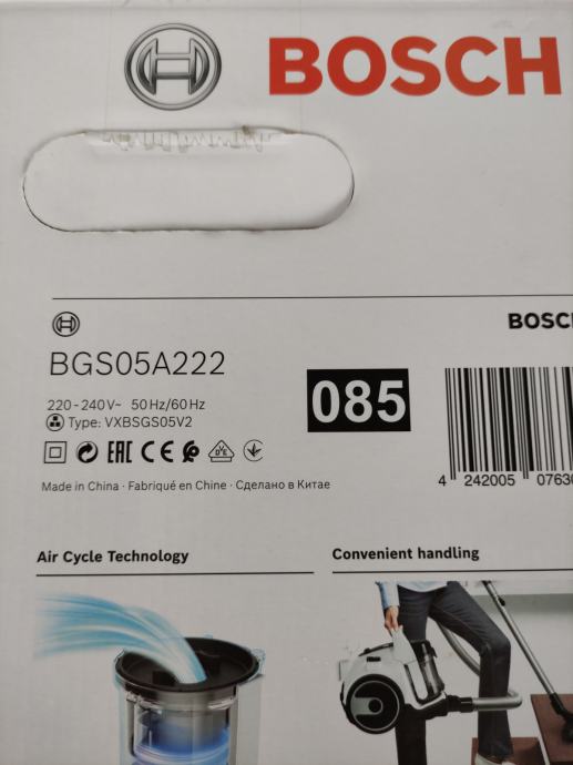 Bosch Sesalec BGS05A222