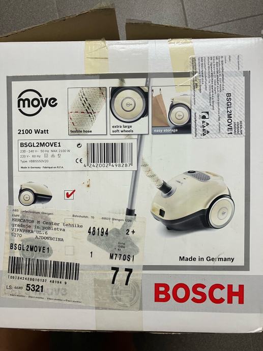 Sesalnik Bosch Move1-mini+ komplet 4 vrečke