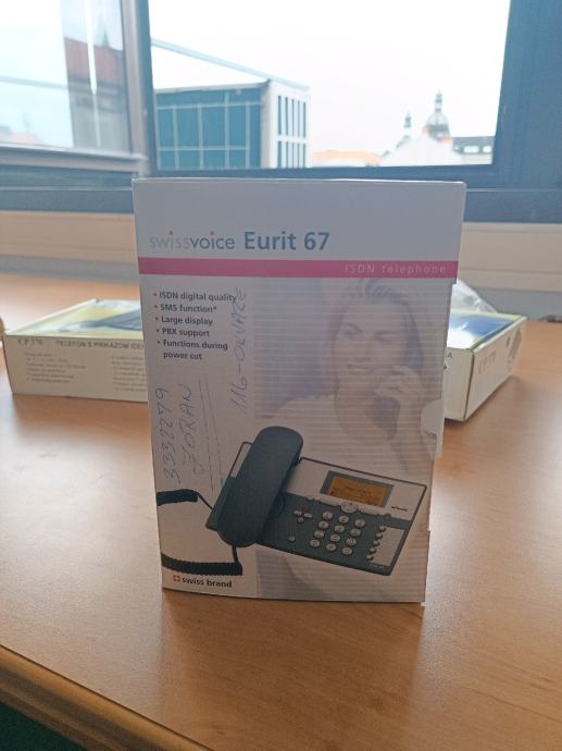 ISDN telefon Eurit 67