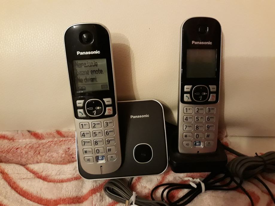 Panasonic KX-TG6812FX DIGITALNI BREZŽIČNI TELEFON TWIN