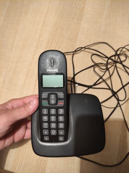 Stacionarni prenosni telefon Philips, prenosni hišni telefon