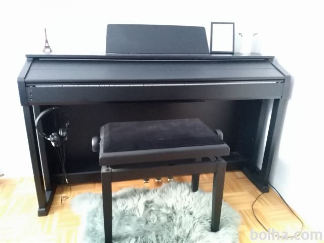 clavinova casio + nastavljiv stol + slušalke kot NOVO