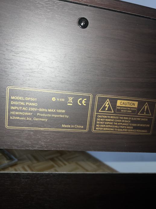 Elektricni piano DP-501 HEMINGWAY