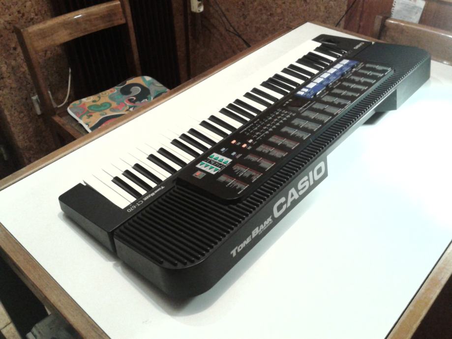 Klaviatura CASIO CT-670 ToneBank