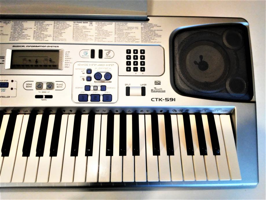 Klaviatura CASIO CTK - 591