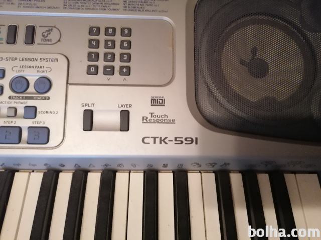 Klaviatura Casio CTK-591