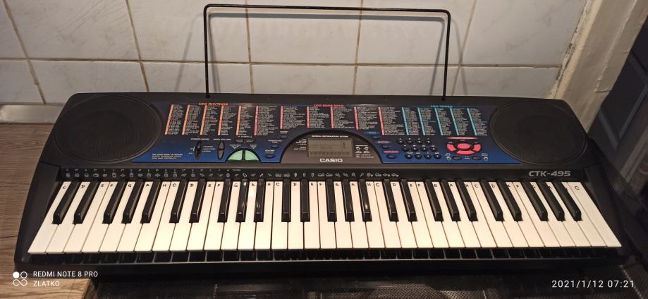 KLAVIATURE CASIO CTK 495