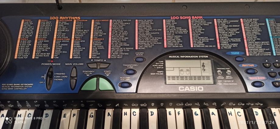 KLAVIATURE CASIO CTK 495