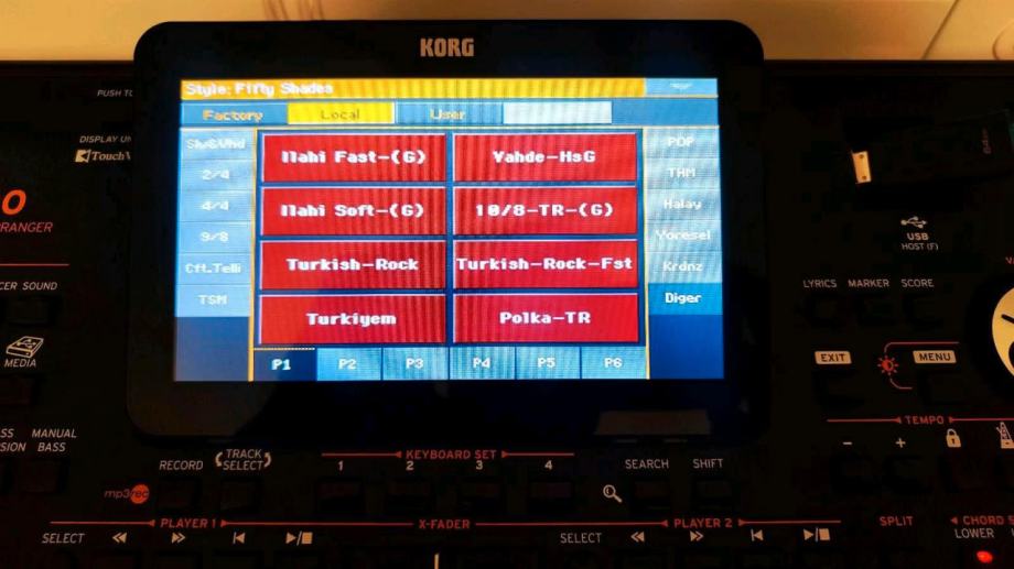 KORG PA1000 PA 1000 EMO SD Radi Set / Digital Piano Keyboard