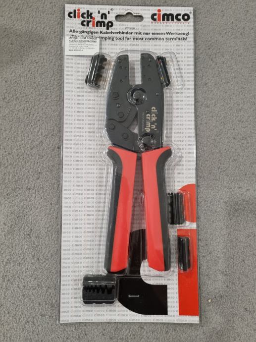 Komplet stiskalnih klešč click`n`crimp Cimco 106000