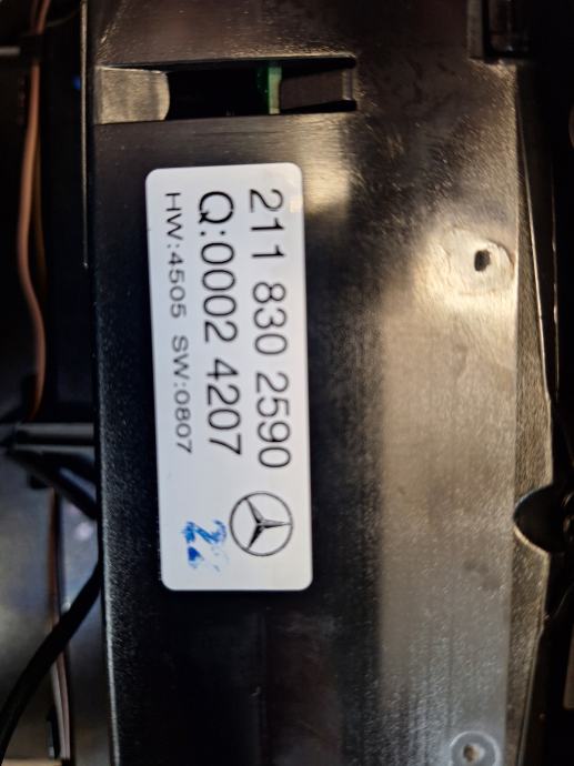 Mercedes benz, W211, KRMILNIK KLIME 211 830 2590