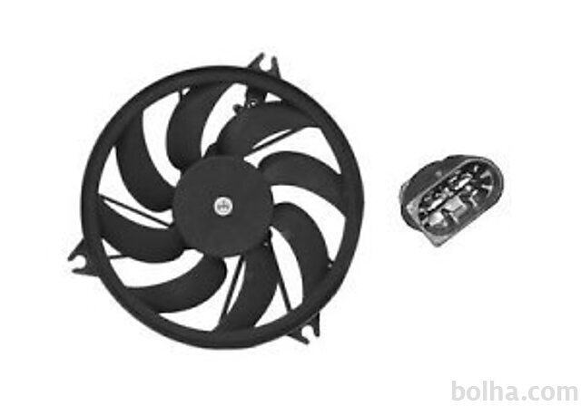 Ventilator hladilnika Peugeot 206 98-, za klimo