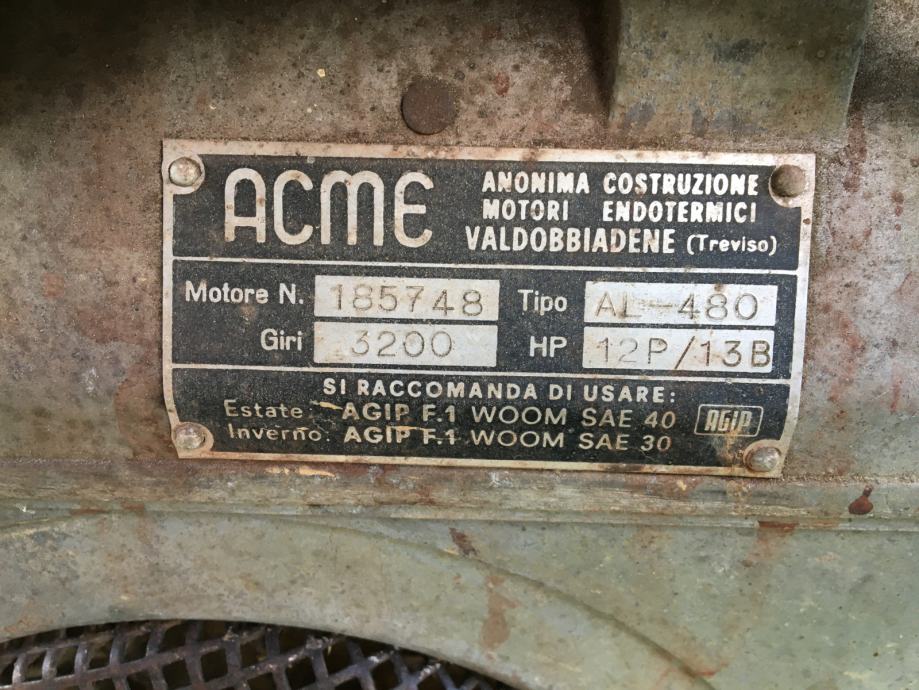 BCS motor ACME bencin