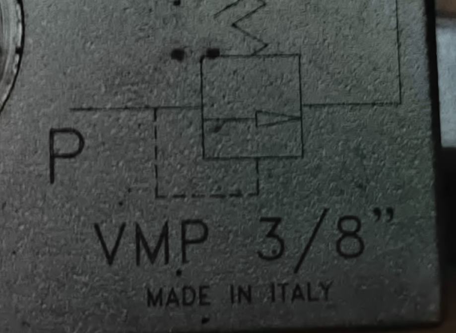 Ventil, varnostni, hidravlični, VMP 3/8