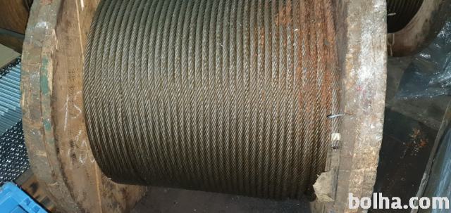 Jeklena vrv zajla fi15 mm