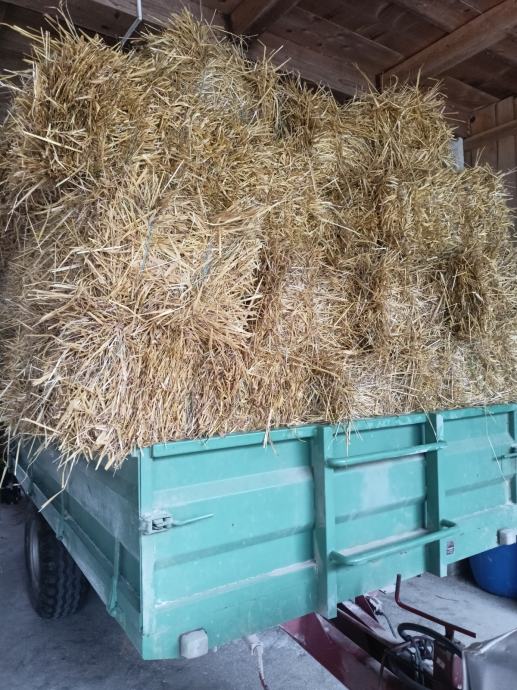 Kocke slame, bale