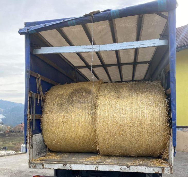 Okrogle Bale Slama