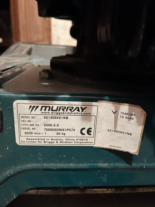 Snežna freza MURRAY 4.0/21 ULTRA – pali iz prve