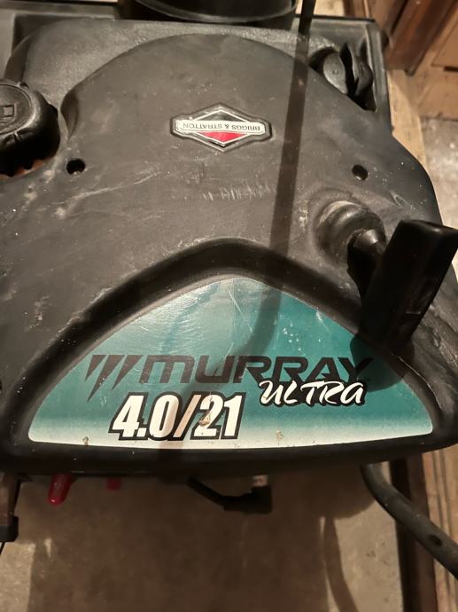 Snežna freza MURRAY 4.0/21 ULTRA – pali iz prve
