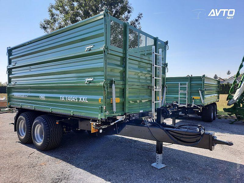 Tandem prikolica s prekucnim kesonom BRANTNER TA 14045 XXL