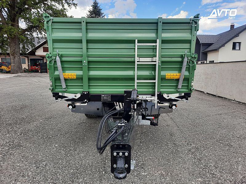 Tandem prikolica s prekucnim kesonom BRANTNER TA 14045 XXL