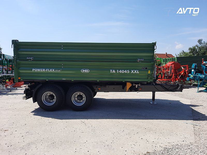 Tandem prikolica s prekucnim kesonom BRANTNER TA 14045 XXL